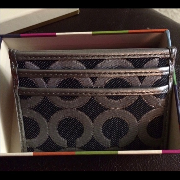 Coach | Accessories | Coach Credit Card Wallet | Poshmark